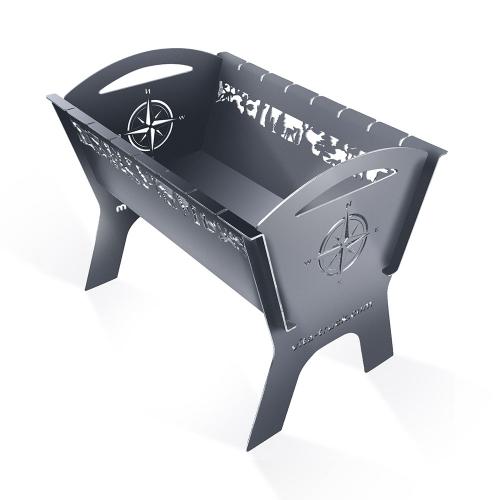 Мангал разборный "Звери" (сумка в комплекте) VT-247.0.0 оптом и в розницу - Vita Truck
